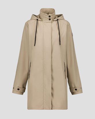 Jott Coupe-vent mi-long Beige Denisa - Taille XS