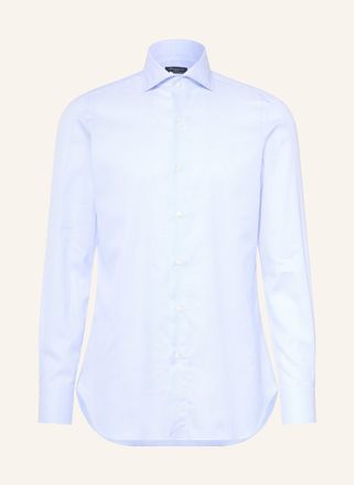 Finamore Finamore 1925 Hemd Napoli Eduardo Regular Fit blau