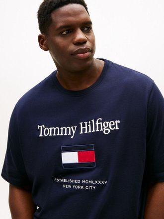 Tommy Hilfiger Big & Tall T-Shirt BT-TOMMY EMBRO FLAG Gro&szlig;e Gr&ouml;&szlig;en