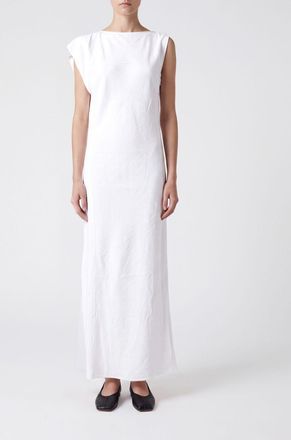 Jacquemus One-Shoulder-Abendkleid The Drap Longue aus Viskosemischung