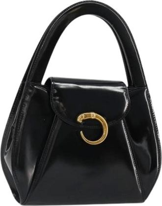 Cartier Sac &agrave; main vintage doccasion - Femme - Pre-owned - Noir - Taille: ONE Size
