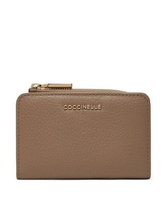 Coccinelle Geldb&ouml;rse MW5 Metallic Soft E2 MW5 17 01 01 Braun