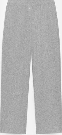 Arket Flie&szlig;ende Hose Aus Baumwollmischung -Grau