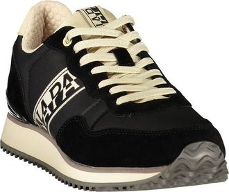 Napapijri Lace-Up Polyester Sneaker - Black