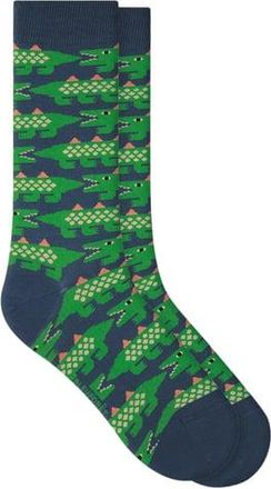 Bleufor&ecirc;t Chaussettes mi-hautes crocodiles