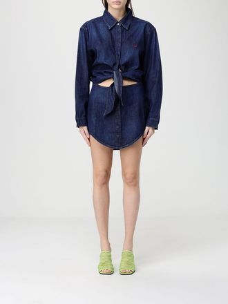 Diesel Robe DIESEL Femme couleur Bleu