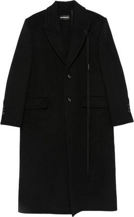 Ann Demeulemeester Manteau Au Genou - Noir
