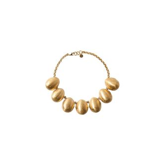 Jacquemus Le Collier Raisin - Femme - Accessoires - Jaune - Taille: ONE Size