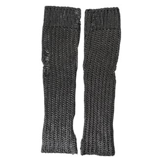 Dolce & Gabbana Fingerlose Ellbogenlange Handschuhe - - Accessories - Damen - Grau - ONE SIZE