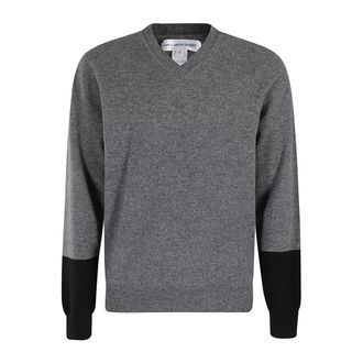 Comme Des Gar&ccedil;ons Homme, Pulls, Gris, Taille: XL Pull en tricot Pullover