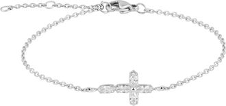 Tamaris Bracelet - Elegantes Armband aus poliertem Edelstahl - Silber - Ankerkette verstellbar bis 21 cm - wasserfest & hautfreundlich