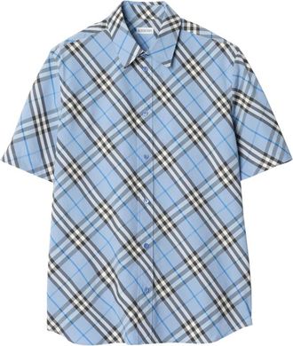 Burberry Regular-fit Check Cotton Shirt