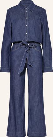 7 For All Mankind Jumpsuit Halona In Jeansoptik blau