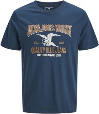 Jack & Jones Jprbluhudson T-Shirt à col Rond FST, Sargasso, S