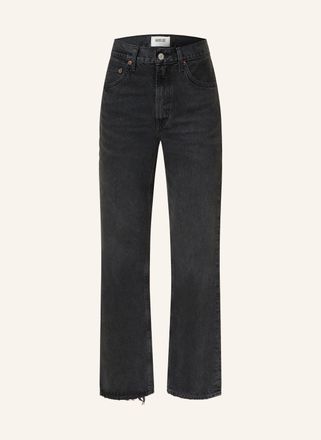 A Gold E Agolde Straight Jeans Valen schwarz