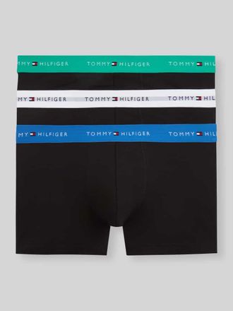 Tommy Hilfiger Regular Fit Trunks aus Baumwoll-Mix im 3er-Pack