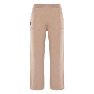 Moorer Weite Freizeithosen - - Trousers - Damen - Beige - XS