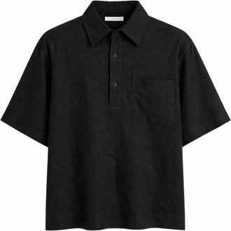 Hev&ograve; Homme, Tops, Noir, Taille: M Montursi Overshirt