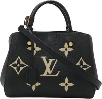 Louis Vuitton Sac &agrave; main Monogram Empreinte Pre-owned - Femme - Pre-owned - Noir - Taille: ONE Size