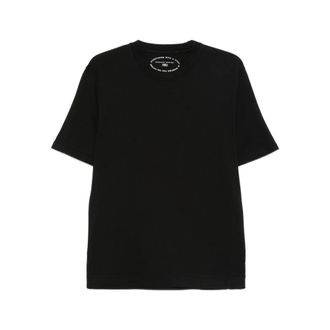 Fedeli Extreme Cotton Kurzarm-T-Shirt - - Tops - Herren - Schwarzk - S