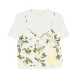 Liu Jo Femme, Tops, Blanc, Taille: 38 FR Liu Jo T-shirts et Polos