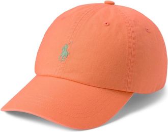 Ralph Lauren Cap aus Baumwoll-Twill mit Pony-Stickerei in