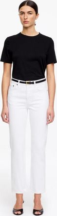 Arket JADE Cropped Slim Jeans -Wei&szlig;
