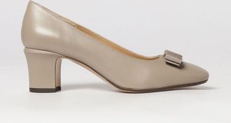 Ferragamo Vara Pumps aus Kalbsleder von mit Schleife und Blockabsatz