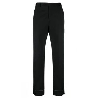 Brioni Schwarze Woll-Ma&szlig;anzug-Hose - - Trousers - Herren - Schwarzk - XL