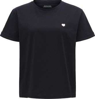 OPUS Damen Kurzarmshirt | T-Shirt SERZ Regular aus Organic Cotton Black, 36