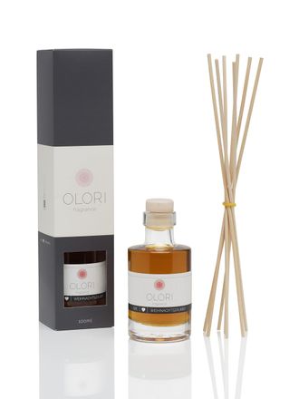 Olori Raumduft Zimt-Orange - Weihnachtszauber - Diffuser mit St&auml;bchen - Duft&ouml;l mit &auml;therischen &Ouml;len fruchtig, warm, w&uuml;rzig - 100% Nat&uuml;rlich - Duftst&auml;bchen m