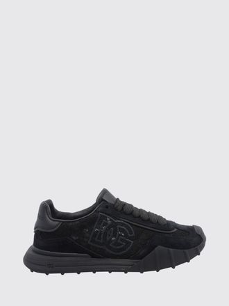Dolce & Gabbana Baskets basses DG Athletic en dentelle et daim