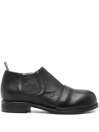 Ziggy Chen bottines à empiècements élastiqués - Noir