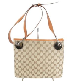 Gucci Pre-owned GG Canvas Umh&auml;ngetasche - - Pre-owned - Damen - Beige - ONE SIZE