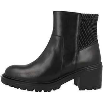 Geox Femme D Damiana C Bottines, Black, 36 EU