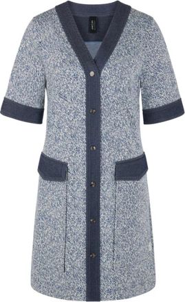 Marc Cain Stretch Viscose Mini Dress - - Dresses - Damen - Blau - XS