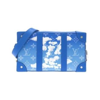 Louis Vuitton unisex, Pre-owned, Bleu, Taille: ONE Size Sac bandouli&egrave;re Monogram Pre-owned