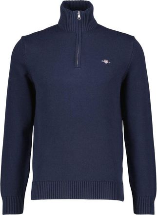 GANT Herren Troyer CASUAL COTTON HALF ZIP