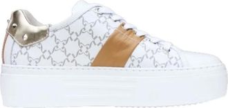 Nero Giardini Femme, Chaussures, Blanc, Taille: 39 EU Studded Platform Baskets