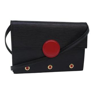 Louis Vuitton Pre-owned Leder Schultertasche - - Pre-owned - Damen - Schwarzk - ONE SIZE