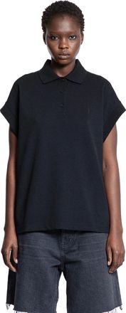 Saint Laurent Cassandre Polo in Piqué