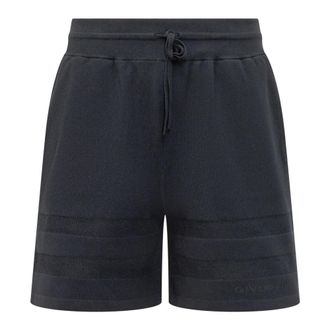 Givenchy Gestrickte Shorts mit Mesh-Details - - Shorts - Herren - Blau - M