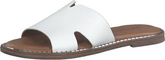 Tamaris Damen 1-1-27135-08 Slipper/Pantoletten, White/Nature, 36 EU
