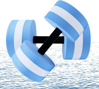 Generico Wassergewichte, Wassergewichte - Wassergewicht Pool Fitness Dumbbells - 2 x Schwimmbad-Trainingsger&auml;te aus Schaumstoff, Pooltraining f&uuml;r das Fitnessst