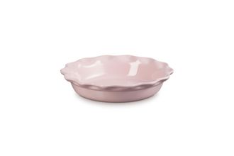 LE CREUSET Le Creuset Heritage Kuchenform aus Steingut, 22,9 cm, Chiffon-Rosa