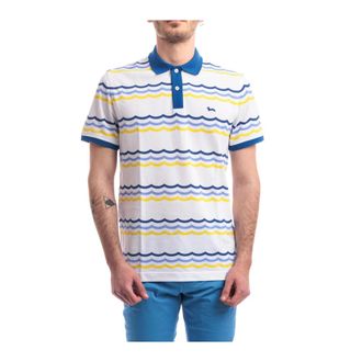 Harmont & Blaine Polo Stampa Onde MM - - Tops - Herren - Mehrfarbig - M