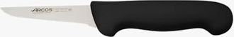 Arcos Profi-Ausbeinmesser - Edelstahlklinge NITRUM 100 mm - Schwarzer Polypropylen-Griff - Perfekt zum Entbeinen von Fleisch - Serie 2900