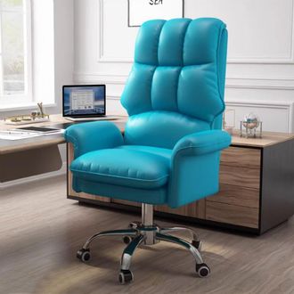 Generic B&uuml;rostuhl, Gaming-Stuhl, Hochlehner f&uuml;rs Wohnzimmer, Drehstuhl mit Rollen, ergonomischer Aufstehsessel mit Lendenwirbelst&uuml;tze