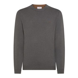 Sun 68 Grauer Pullover mit Cashmere-Mix - - Knitwear - Herren - Grau - L