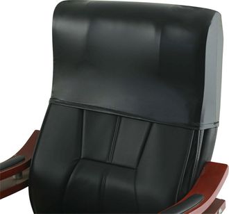 Generic Wasserdichter Kopfst&uuml;tzenbezug f&uuml;r B&uuml;rost&uuml;hle Stretch Kopfst&uuml;tzenschutz aus PU Leder Kopfst&uuml;tzenbez&uuml;ge f&uuml;r Computerst&uuml;hle mit hoher R&uuml;ckenlehne M&ouml;bel 